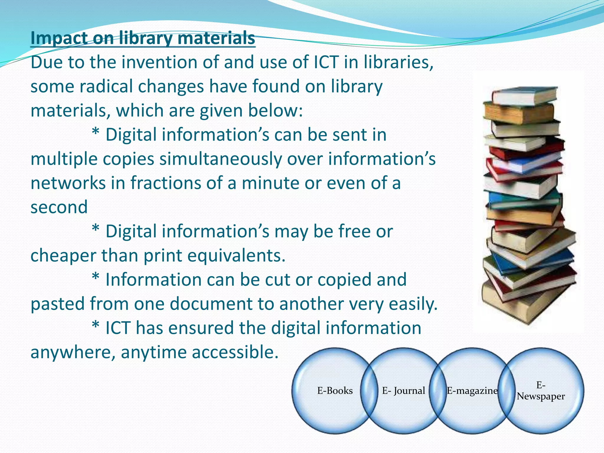 Impact of ICT on Society | PPTX
