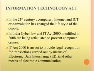 COMPUTER ETHICS | PPTX