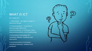 Ict | PPT