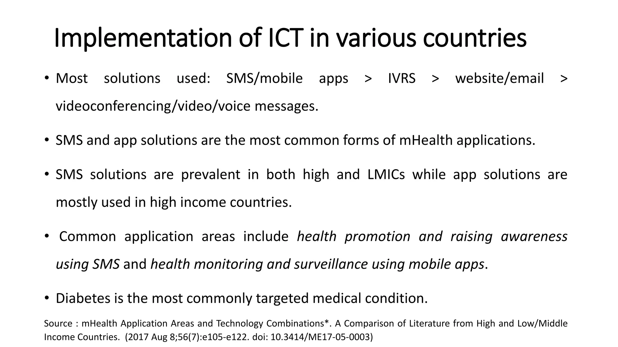 Information and Communication Technology ICT in Healthcare | PPTX