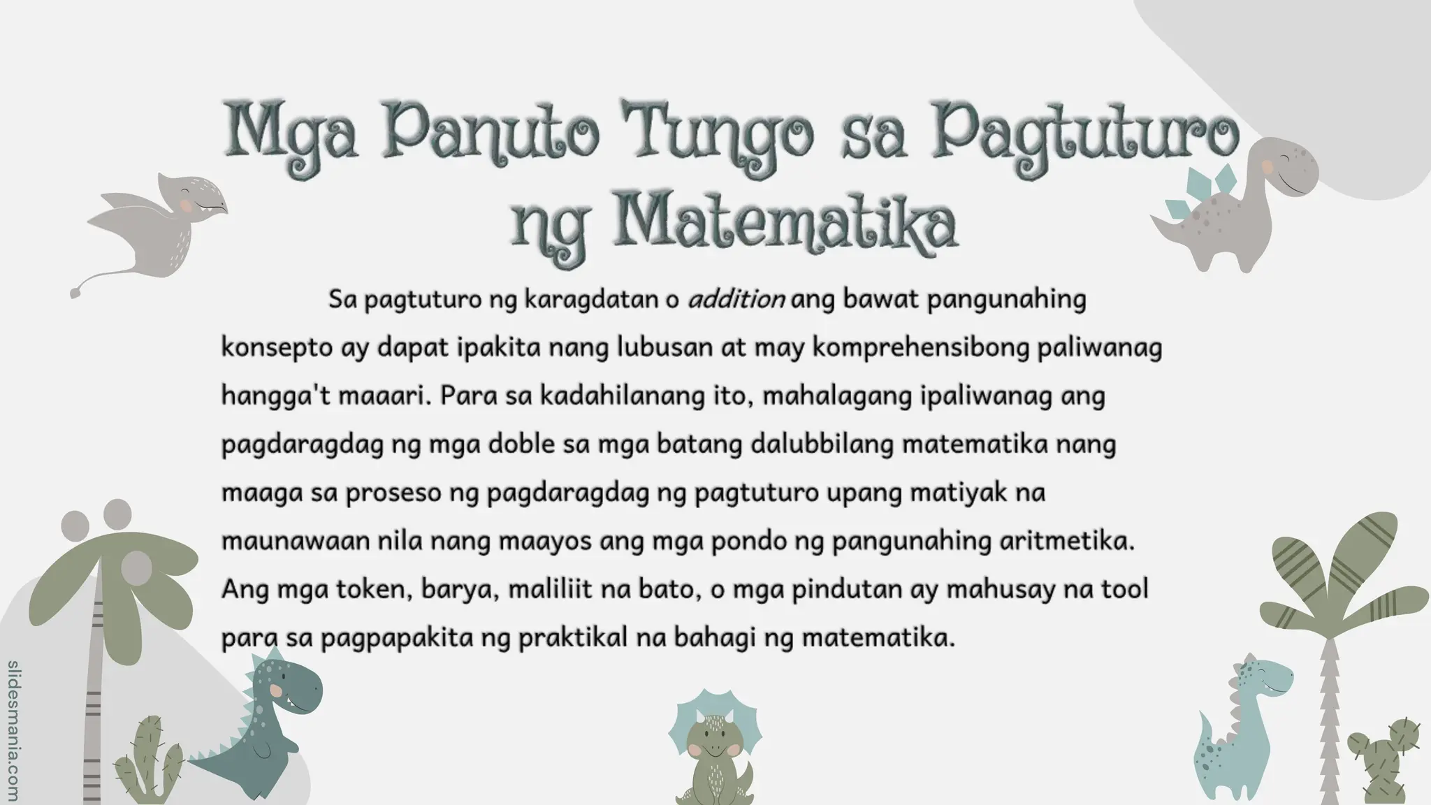 Adding Two Digits In Mathematics By Bsu Ppt