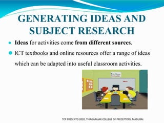 PLANNING TO TEACH ICT LESSON | PPT