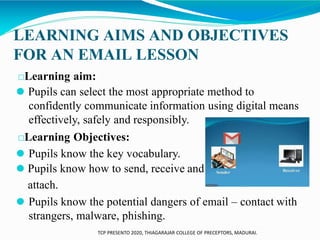 PLANNING TO TEACH ICT LESSON | PPT