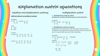 Matematika kelas XI semester 2 - Matriks fun mathematics | PPTX