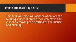 Microsoft Word. Typing Feature.PPT.pptx