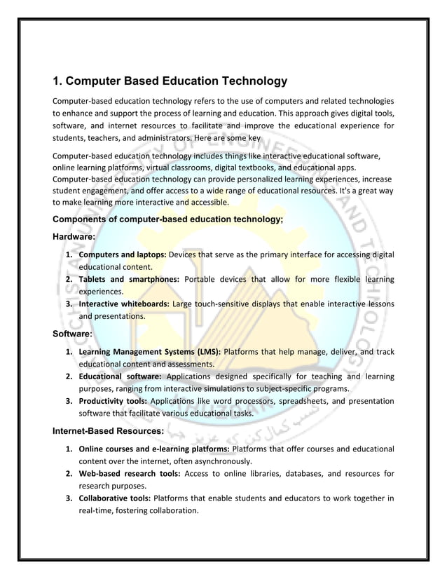ICT.pdf introduction to communication Technology | PDF