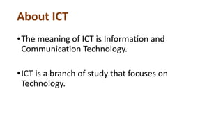 ICT basics for young people below the ages of ten.pptx