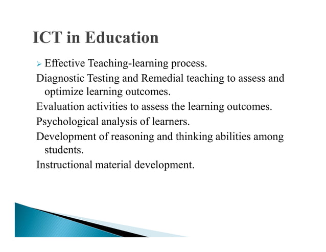 Role of ICT in Education_____________ppt | PPT
