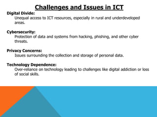 INTRODUCTION TO INFORMATION COMMUNICATION TECHNOLOGY, BY GEMNIC | PPT
