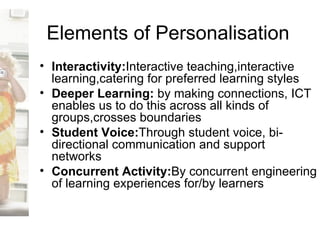 ICT and personalised learning | PPT
