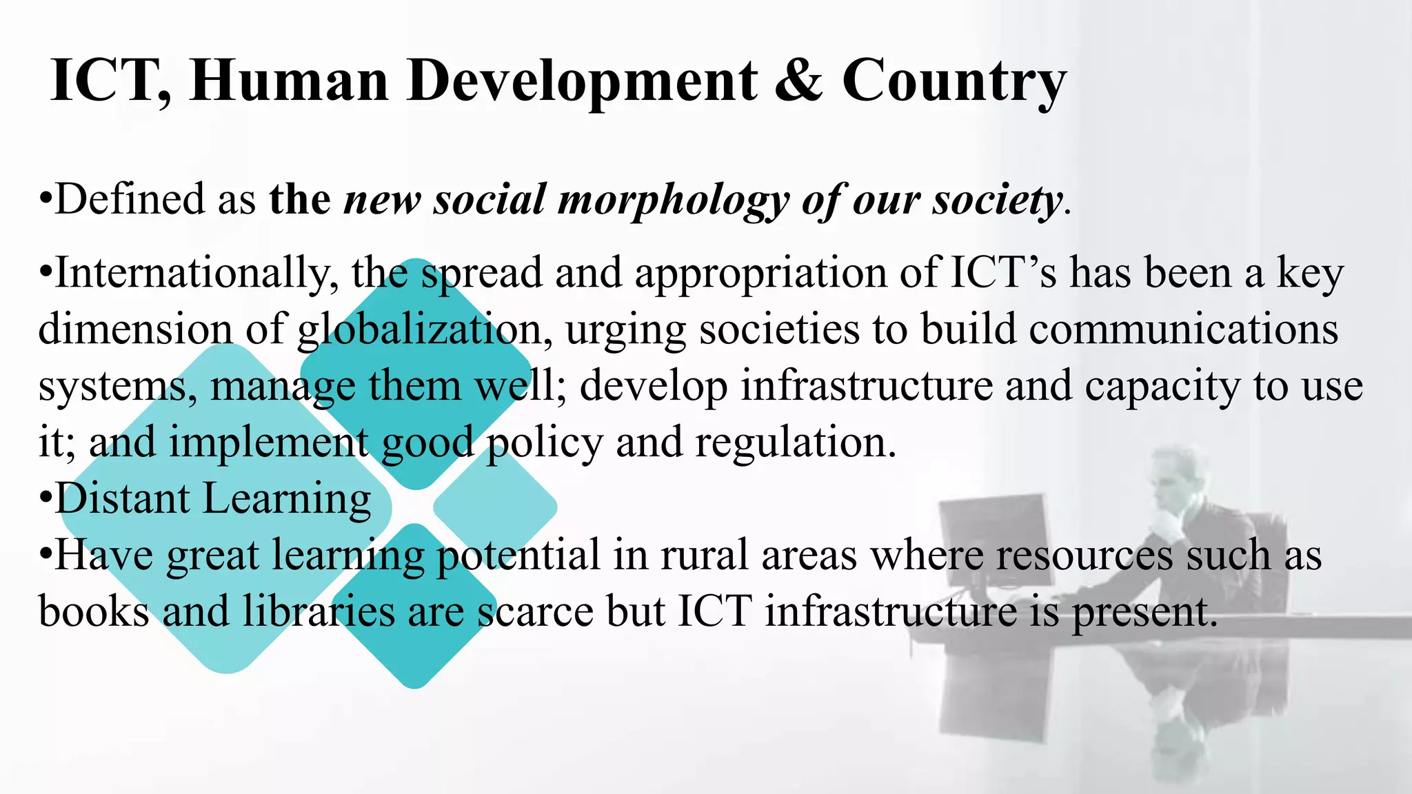ICT a Medium for Advocacy and Development Communication | PPTX