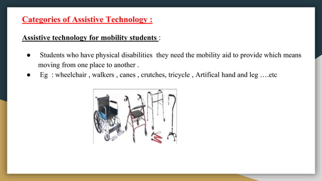 ASSISTIVE AND ADAPTIVE TECHNOLOGY IN INCLUSIVE EDUCATION | PPTX ...