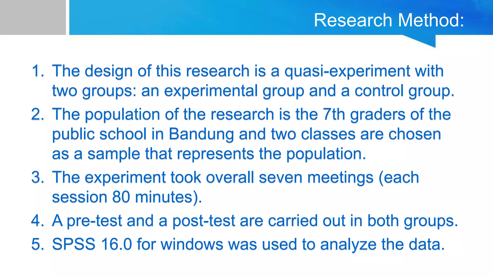 Journal Review of ICT-based learning to improve students' vocabulary | PPT