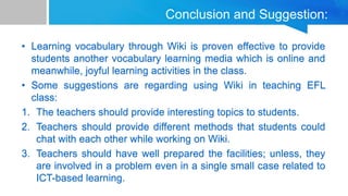 Journal Review of ICT-based learning to improve students' vocabulary | PPT