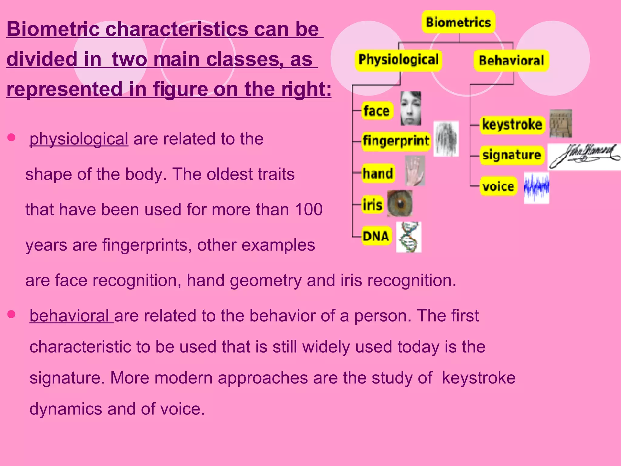 Ict Biometrics & Authentication | PPT