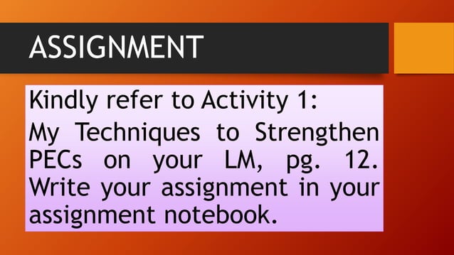 ICT PECs Contextualization | PPTX | Startups | Business