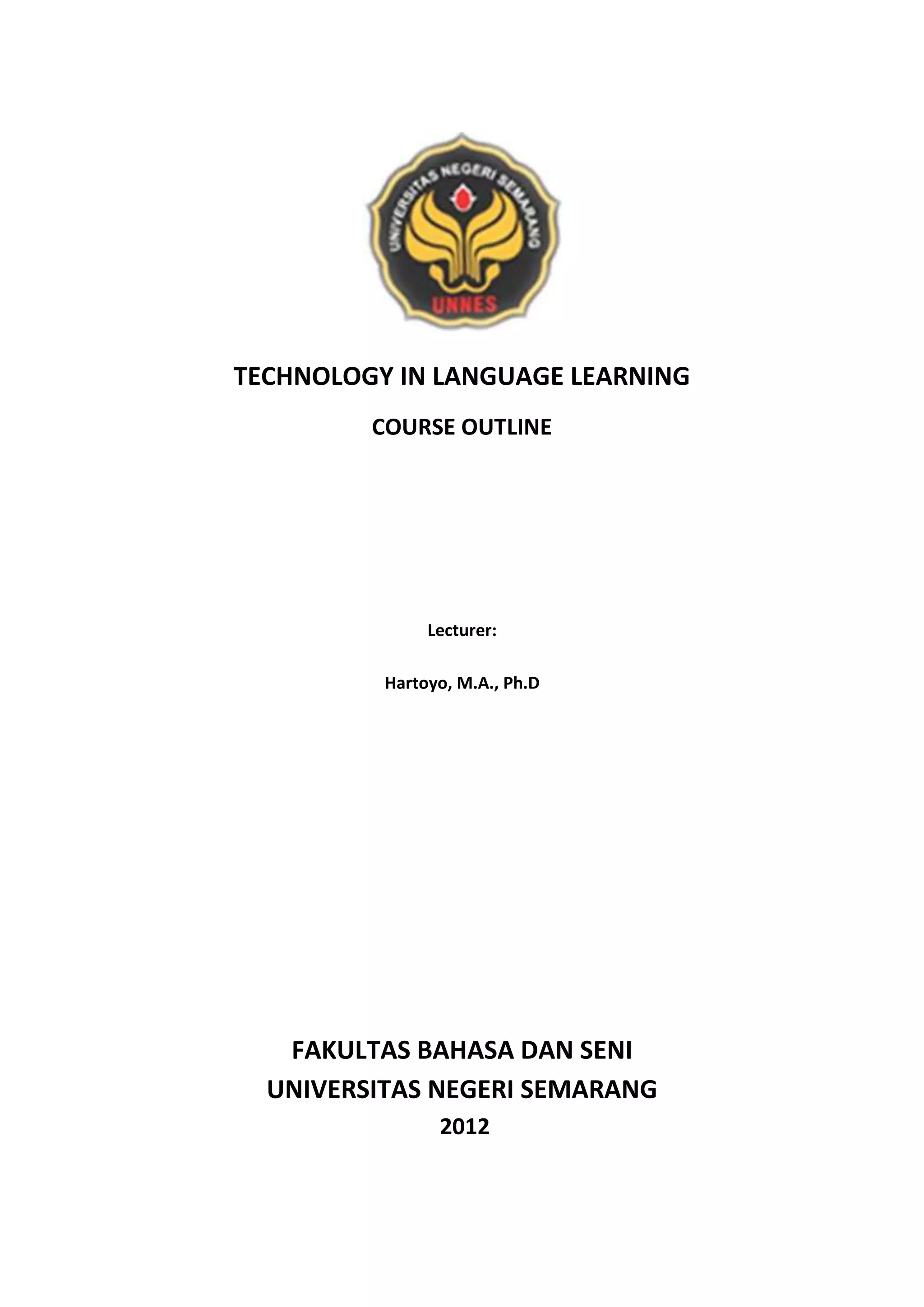 Ict course outline | DOCX