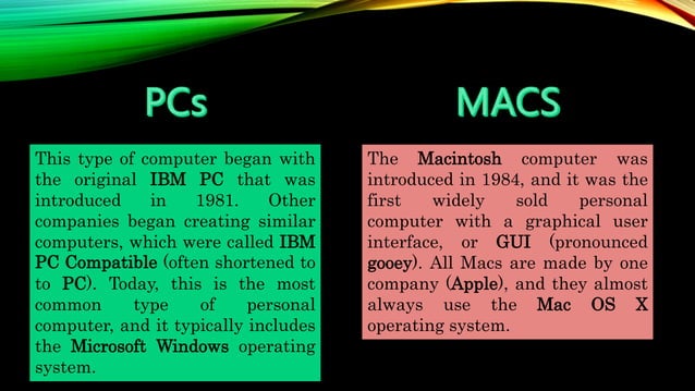 ICT-CSS_ WEEK 3_INTRODUCTION TO COMPUTER.pptx | Desktops | Computing