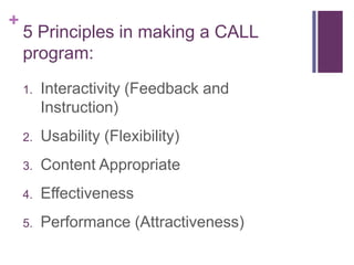 Ict developing-a-call-program | PPT