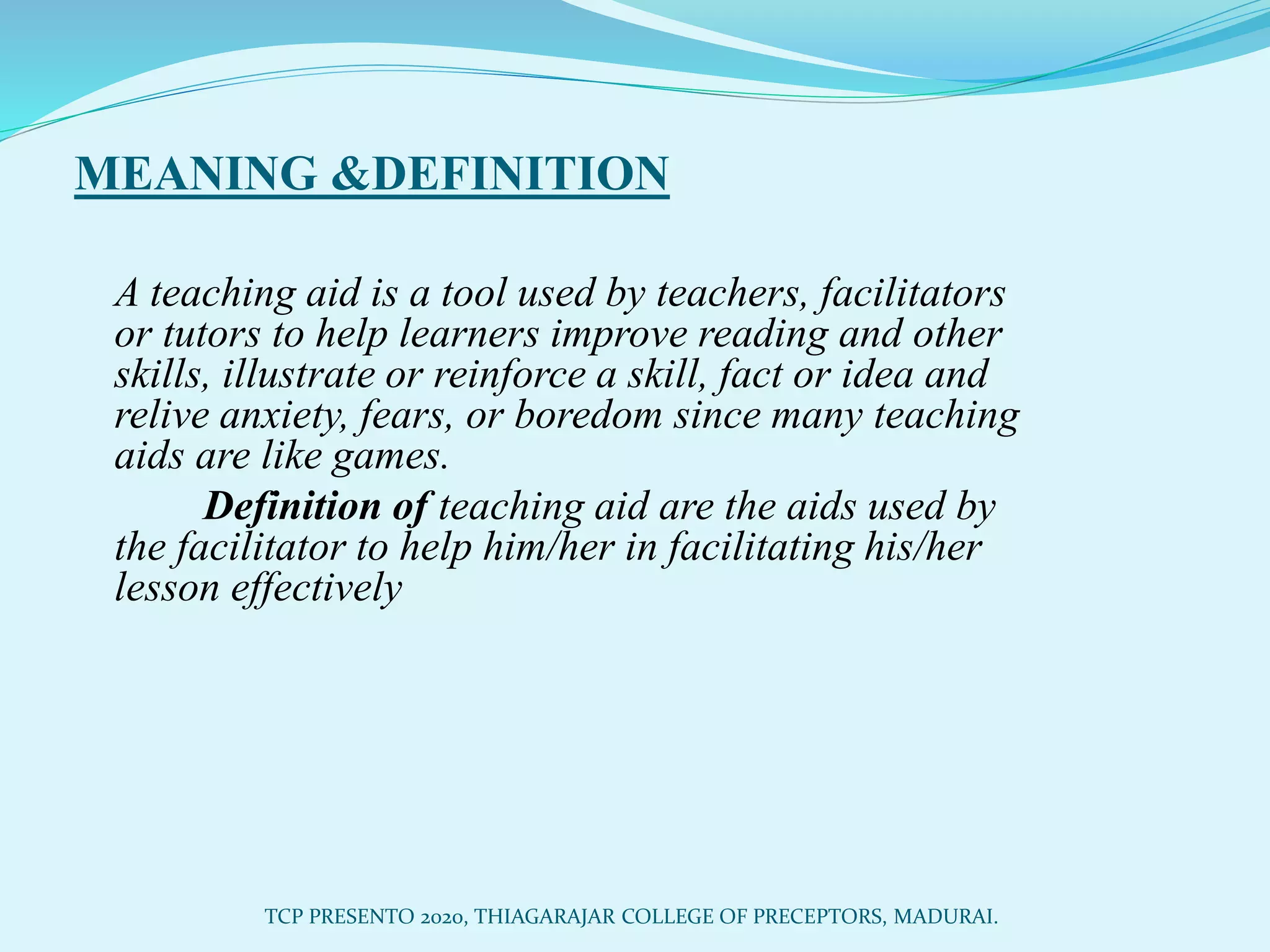 DIGITAL TEACHING AIDS | PPTX