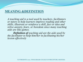 DIGITAL TEACHING AIDS | PPTX