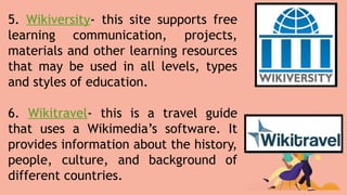 ICT- ENTRE-W3-POST AND SHARES MATERIALS ON WIKIS IN A SAFE AND ...