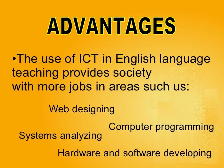 Icts Advantages And Disadvantages In Elt