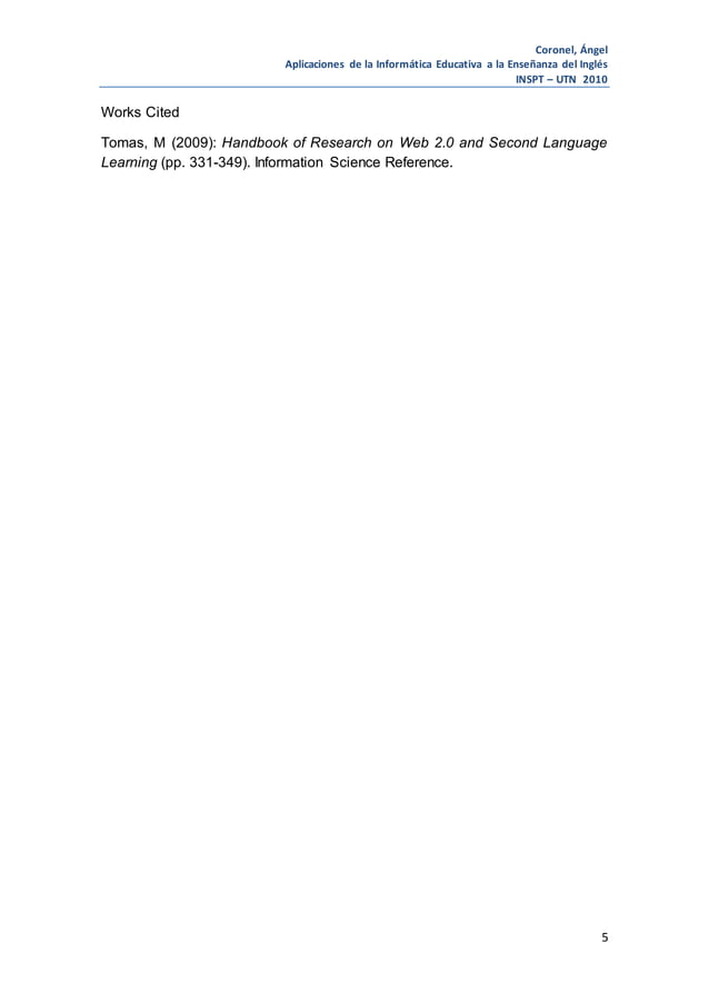 Ict final written assignment | PDF