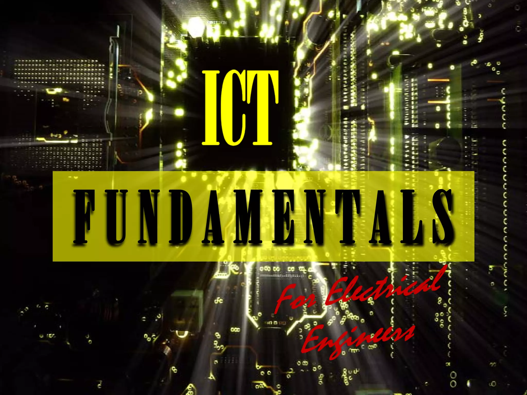 Fundamentals of ICT - Lecture 1 | PPT