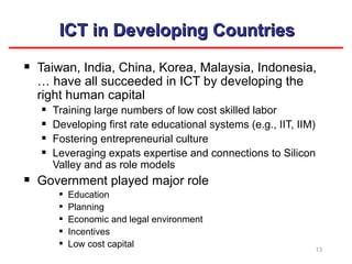 Ict From Silicon Valley To Al Madinah By Abbas El Gamal, Noor | PPT