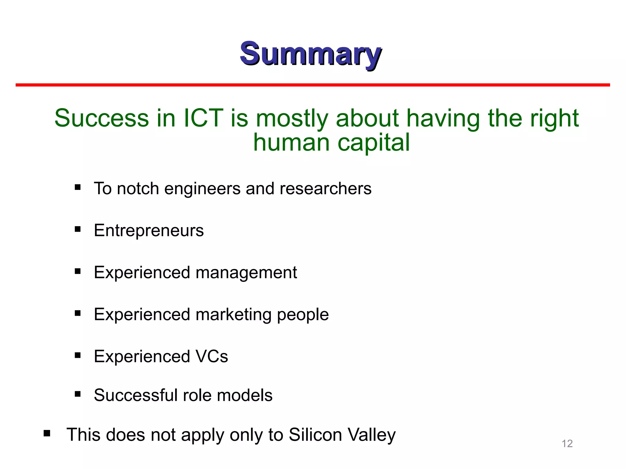 Ict From Silicon Valley To Al Madinah By Abbas El Gamal, Noor | PPT | Technology Industry ...