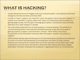 Ict Hacking | PPT