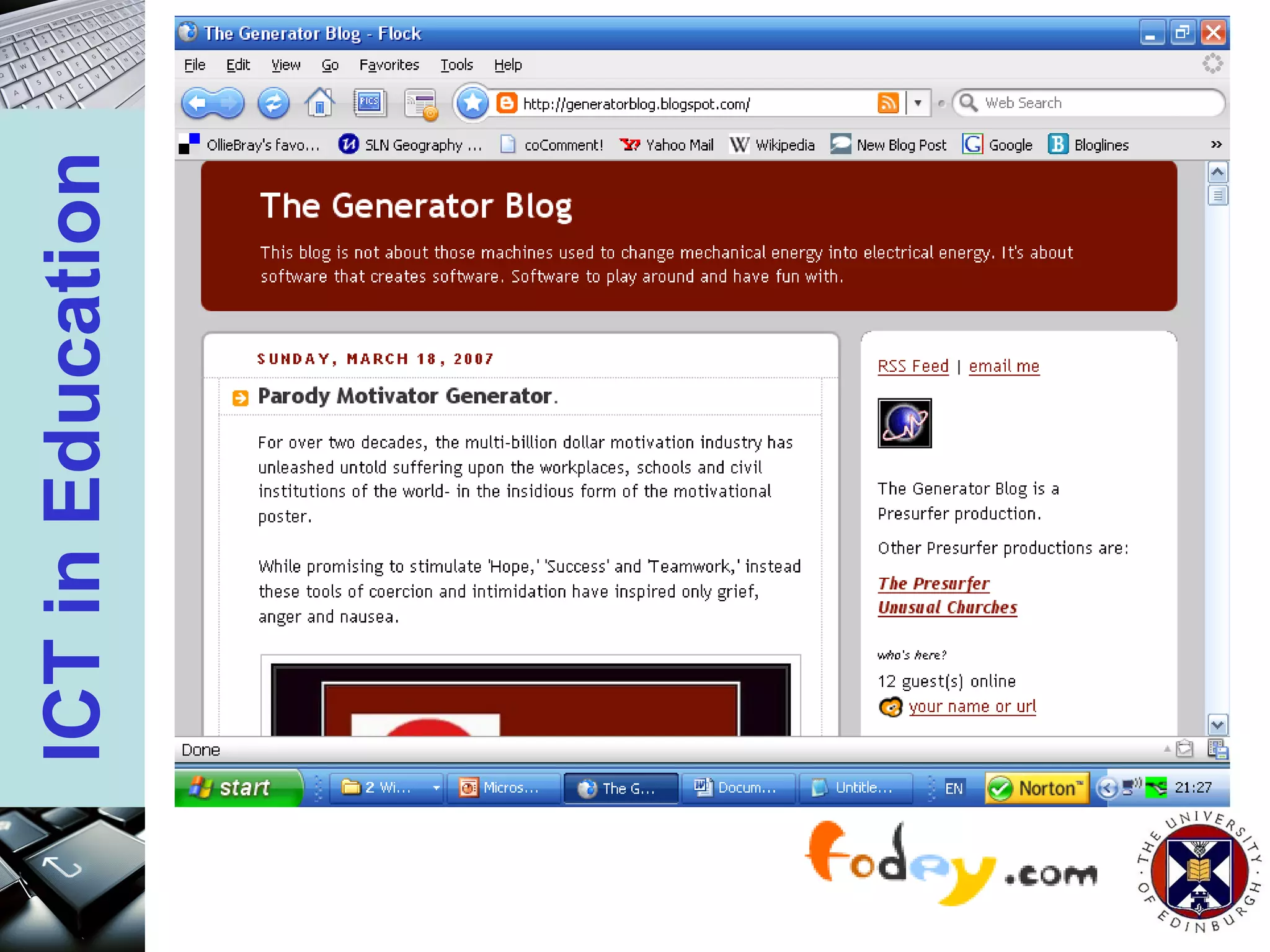 ICT in Education | PPT