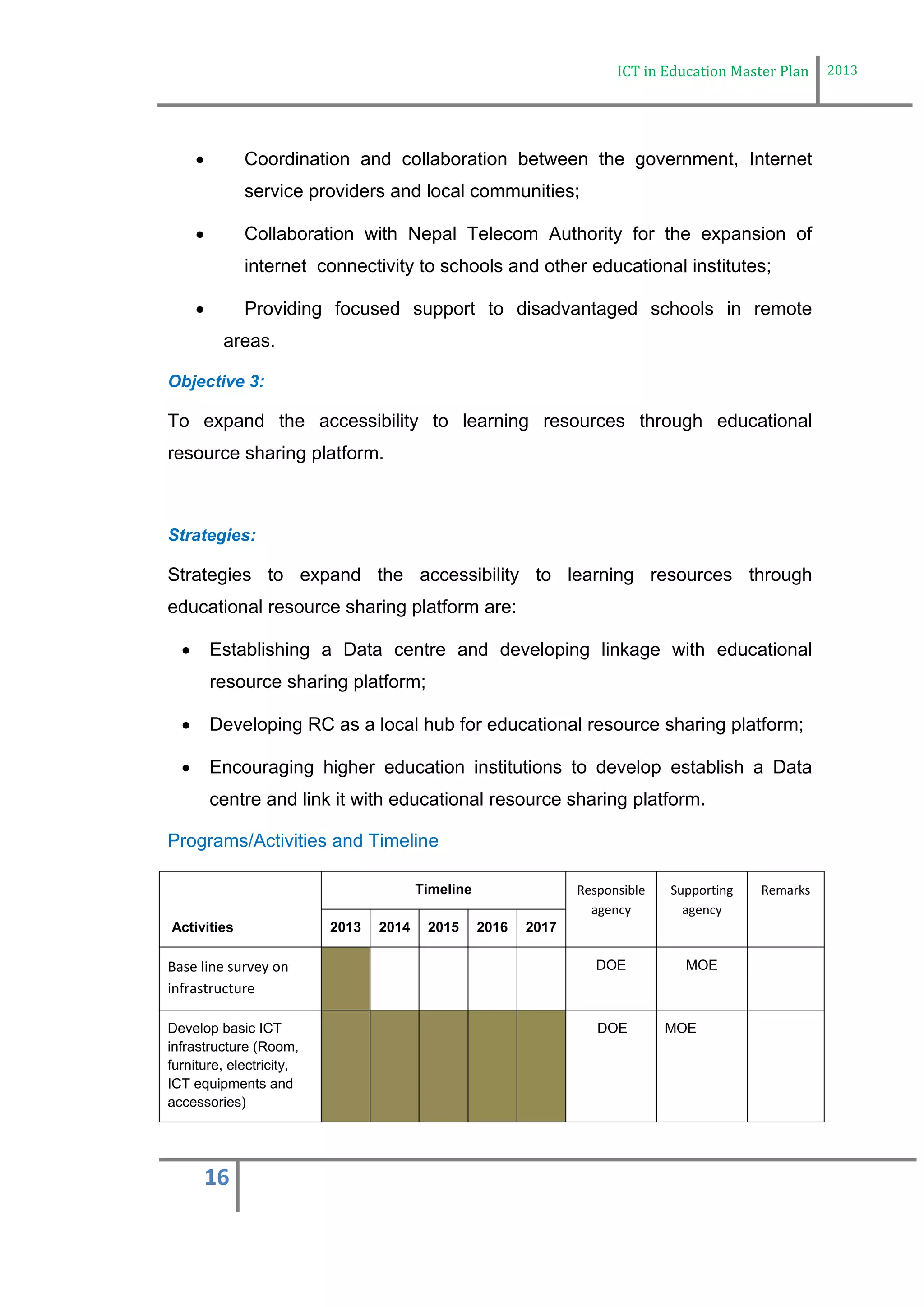 Ict in-education-master-plan-nepal | PDF