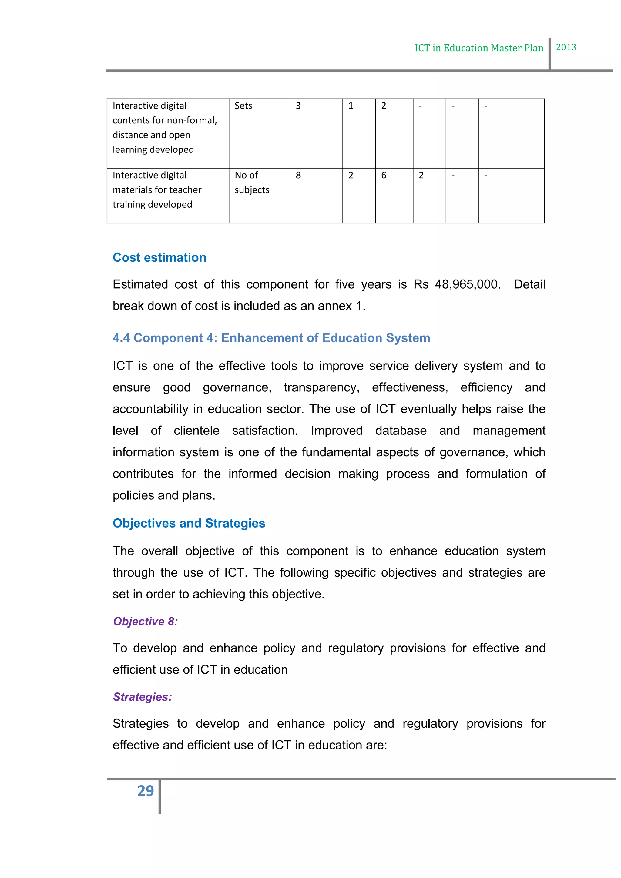 Ict in-education-master-plan-nepal | PDF