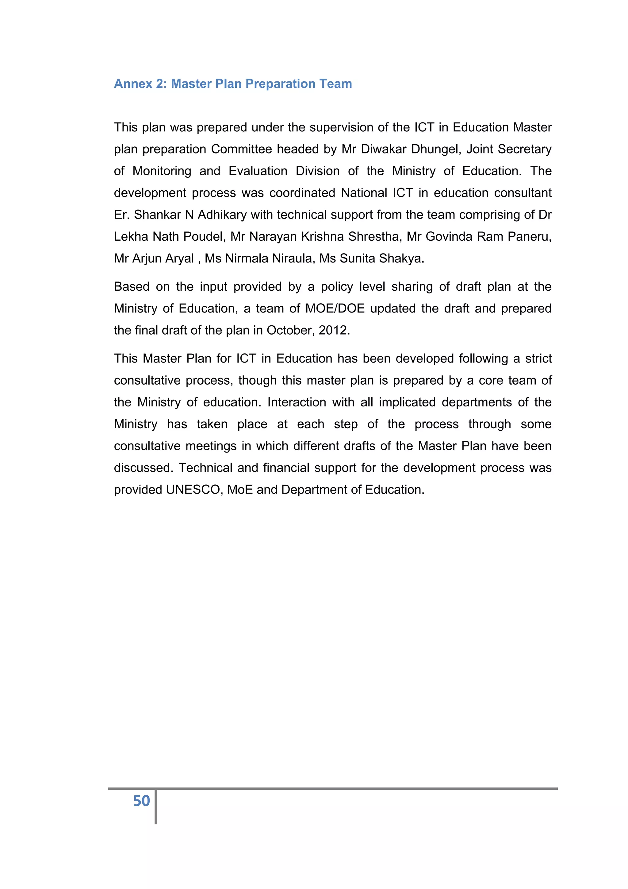 Ict in-education-master-plan-nepal | PDF