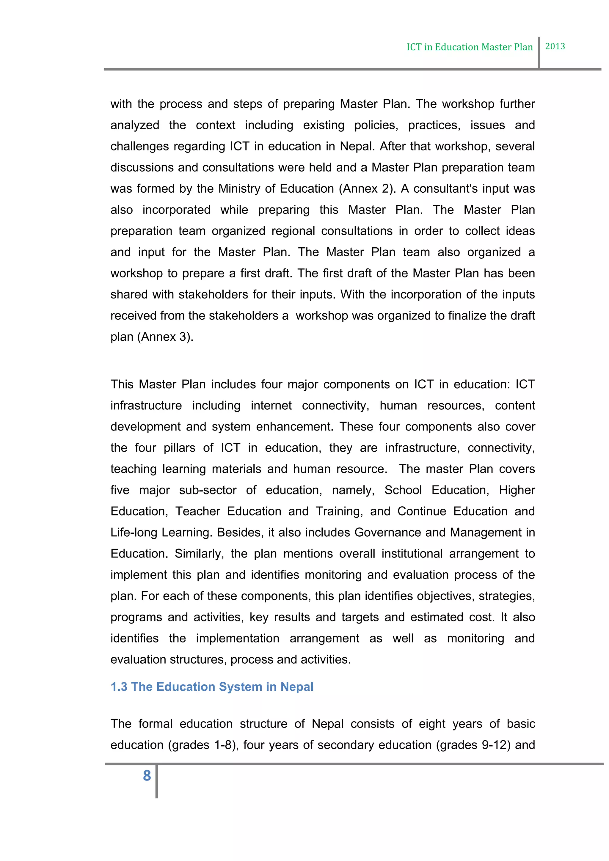 Ict in-education-master-plan-nepal | PDF