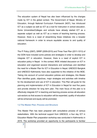 Ict in-education-master-plan-nepal | PDF