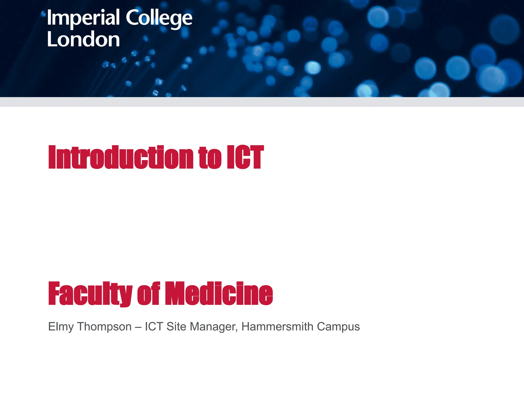 ICT-induction.pptx - it induction for new staff and team | PPTX