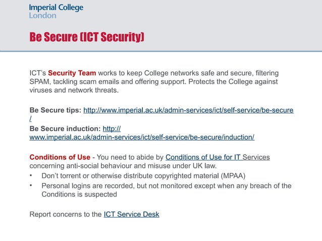 ICT-induction.pptx - it induction for new staff and team | PPT
