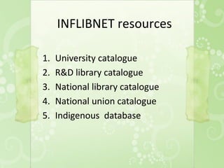 INFLIBNET | PDF