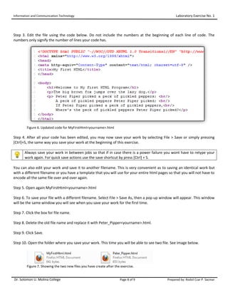Ict internet and html | PDF | Web Design and HTML | Internet