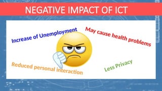 Information and Communication Tech intro | PPTX