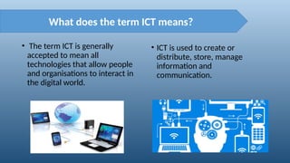 Information and Communication Tech intro | PPT