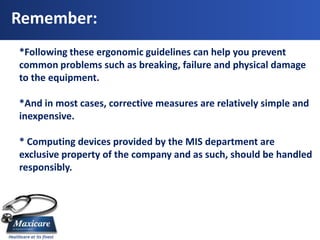 ICT Laptop and Desktop Policy Final | PPTX