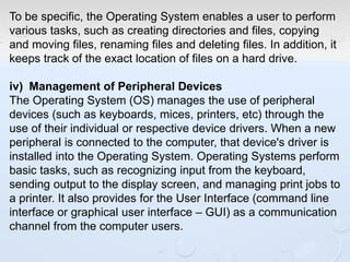 ICT - Lecture Notes 4.pdf | Operating Systems | Computer Software and ...