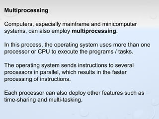 ICT - Lecture Notes 4.pdf | Operating Systems | Computer Software and ...
