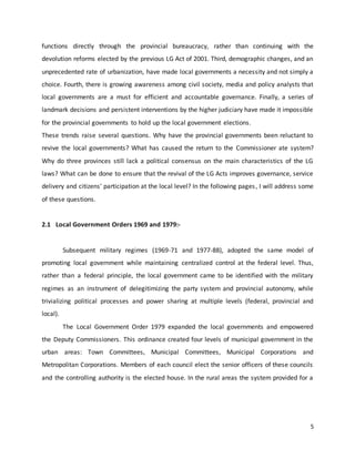 Islamabad Local Government Bill 2015 | PDF