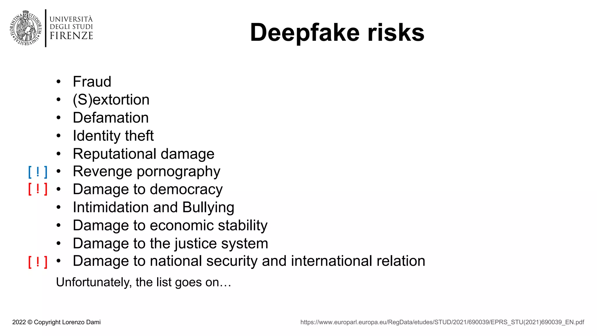 A new emerging cyberthreat: Deepfake technology | PDF