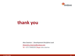 Developing secure mobile apps by Alexandru Catariov Endava | PPT